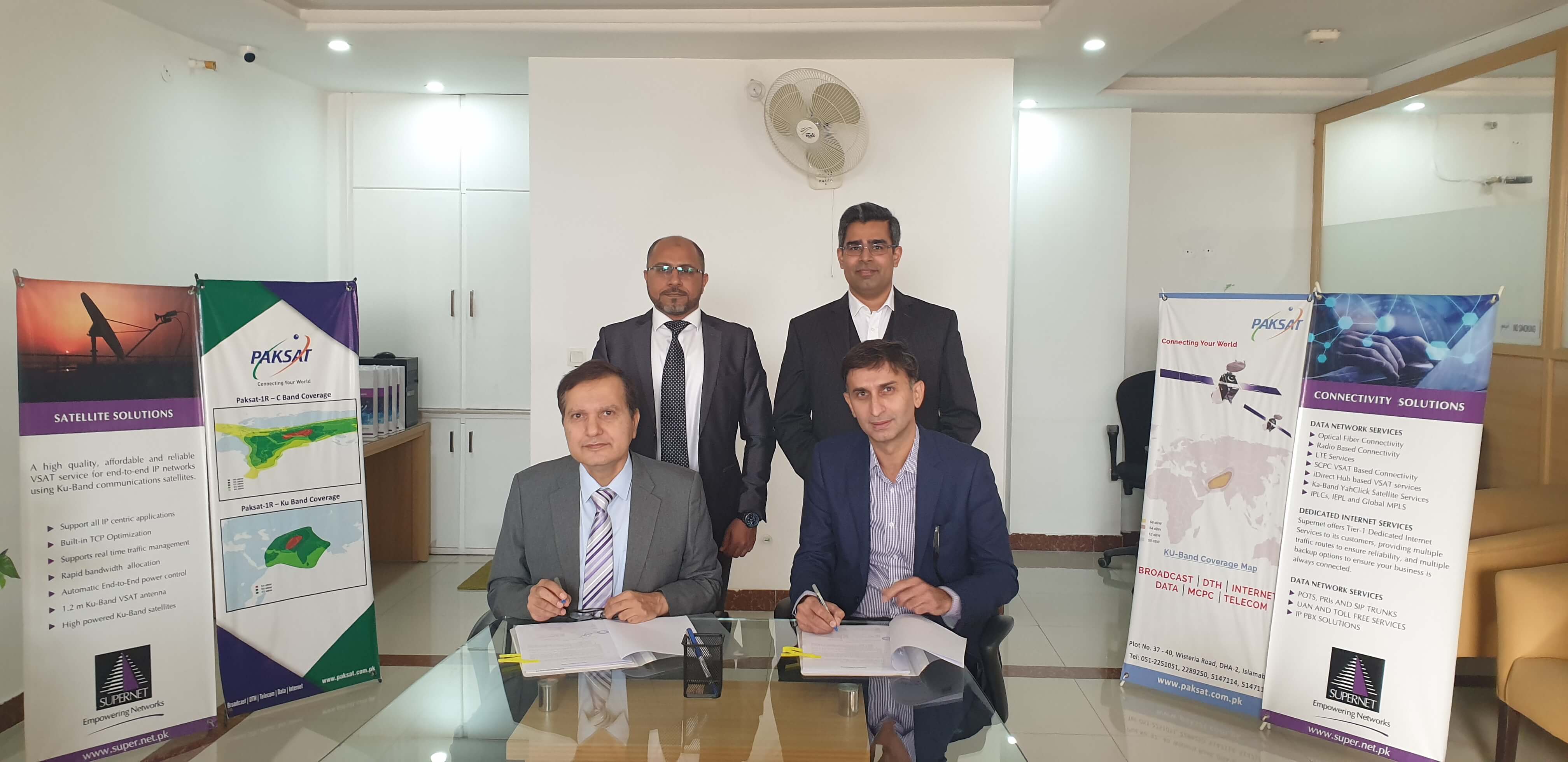 Supernet and PAKSAT Reaffirm Strategic Partnership for Proliferation of ...